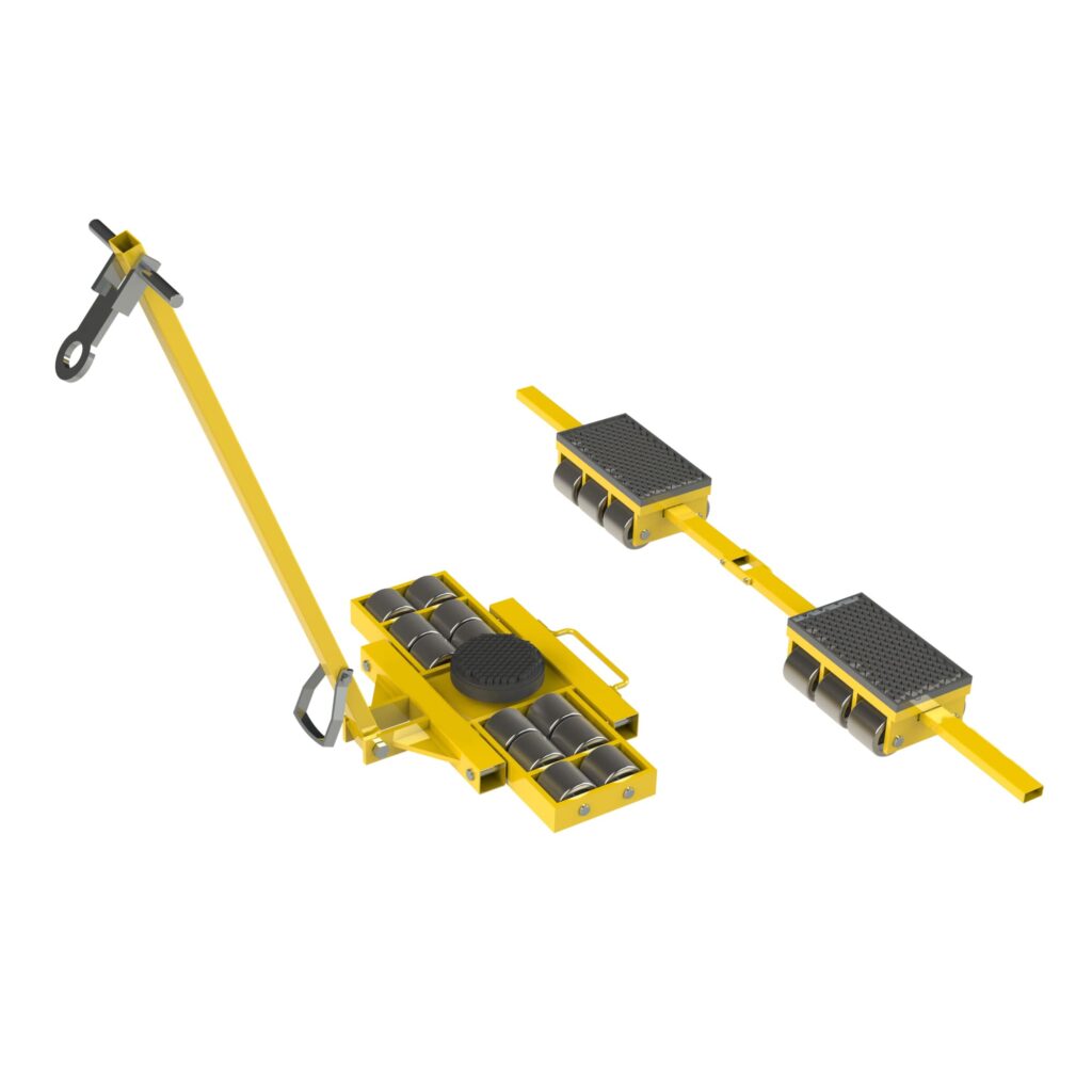 24-ton Steel Wheel Set – 3-Piece Heavy-Duty Load Moving Cart - CSS Turkey