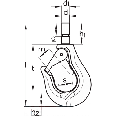 Shackle Handle Hook Type SHS - CSS Europe